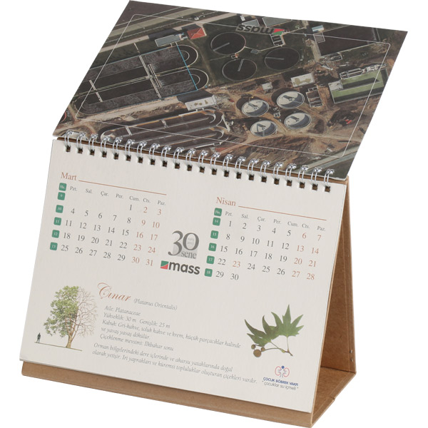 Özel Masa Takvimi, AMT-08 Özel Masa Takvimi, promosyon Özel Masa ...