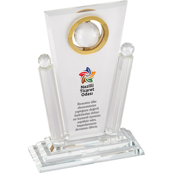 Kristal Plaket, EKT-735 Kristal Plaket, promosyon Kristal Plaket ...